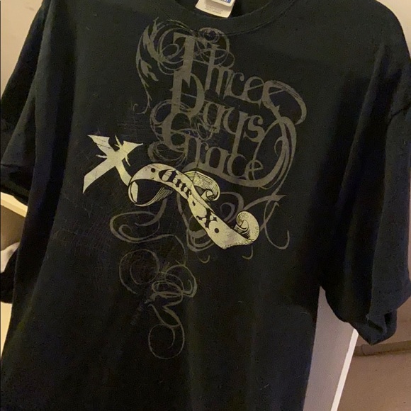 Hanes | Shirts | Three Days Grace One X Band T Shirt | Poshmark